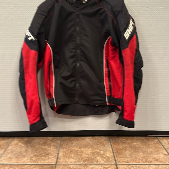 Shift | Jackets & Coats | Shift Mens Black And Red Armored Mesh ...